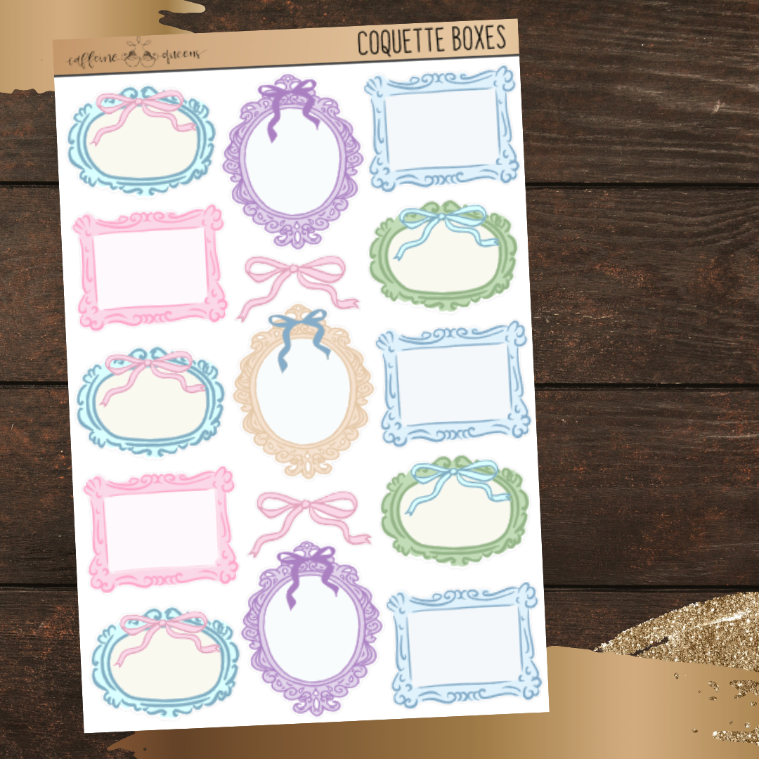 Coquette Frames | Functional Deco – Caffeine Queens