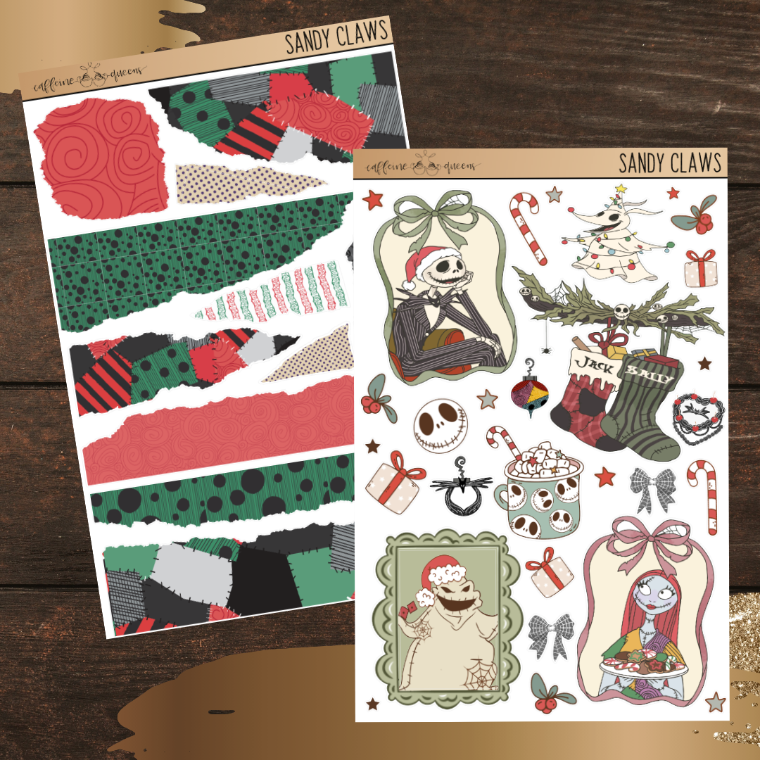 Sandy Claws | Journal Deco – Caffeine Queens